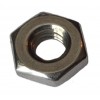 Type 18-8 Stainless Steel Size #10-24 Hex Machine Nuts